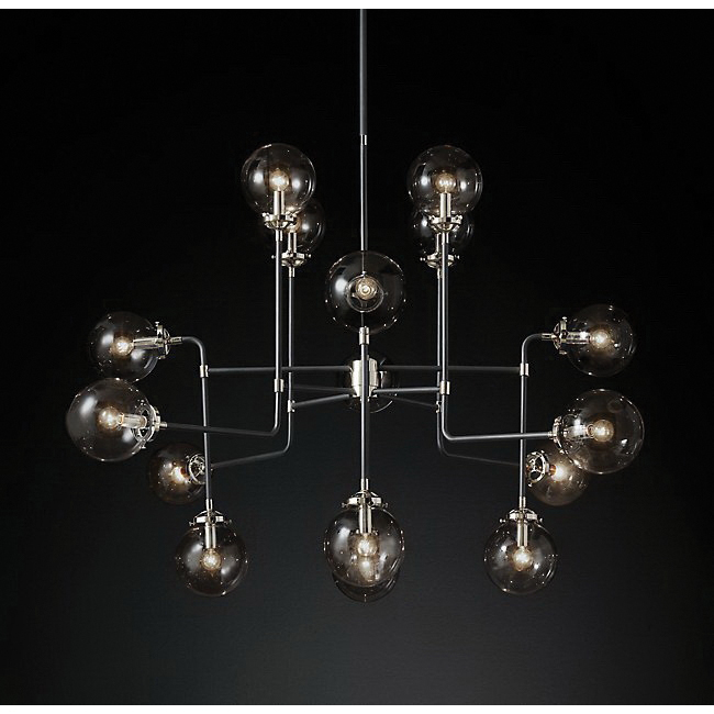 Restoration Warehouse Lighting Modern Raindrop Chandelier For Foyer
